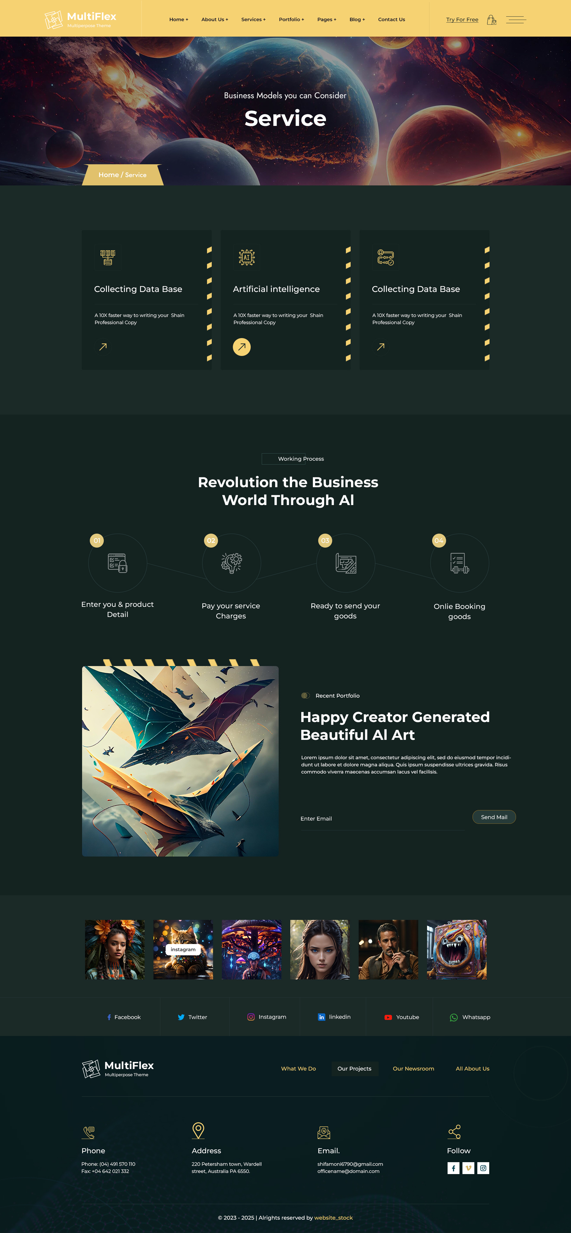 MultiFlex-Creative Multipurpose PSD Template by Website_Stock | ThemeForest
